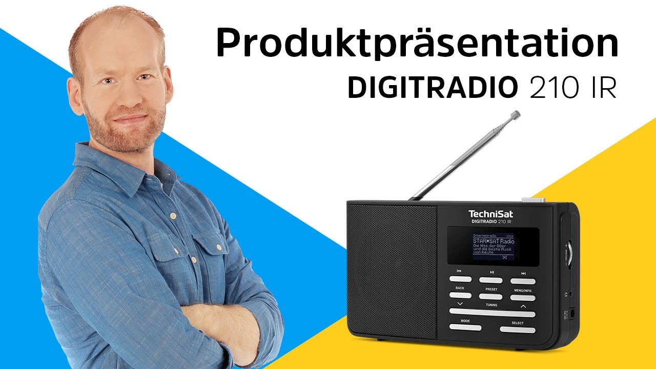 DIGITRADIO 210 IR | Produktpräsentation | TechniSat - YouTube