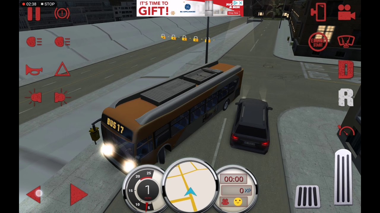 Bus Simulator 17 free Ride los Angeles map game - YouTube