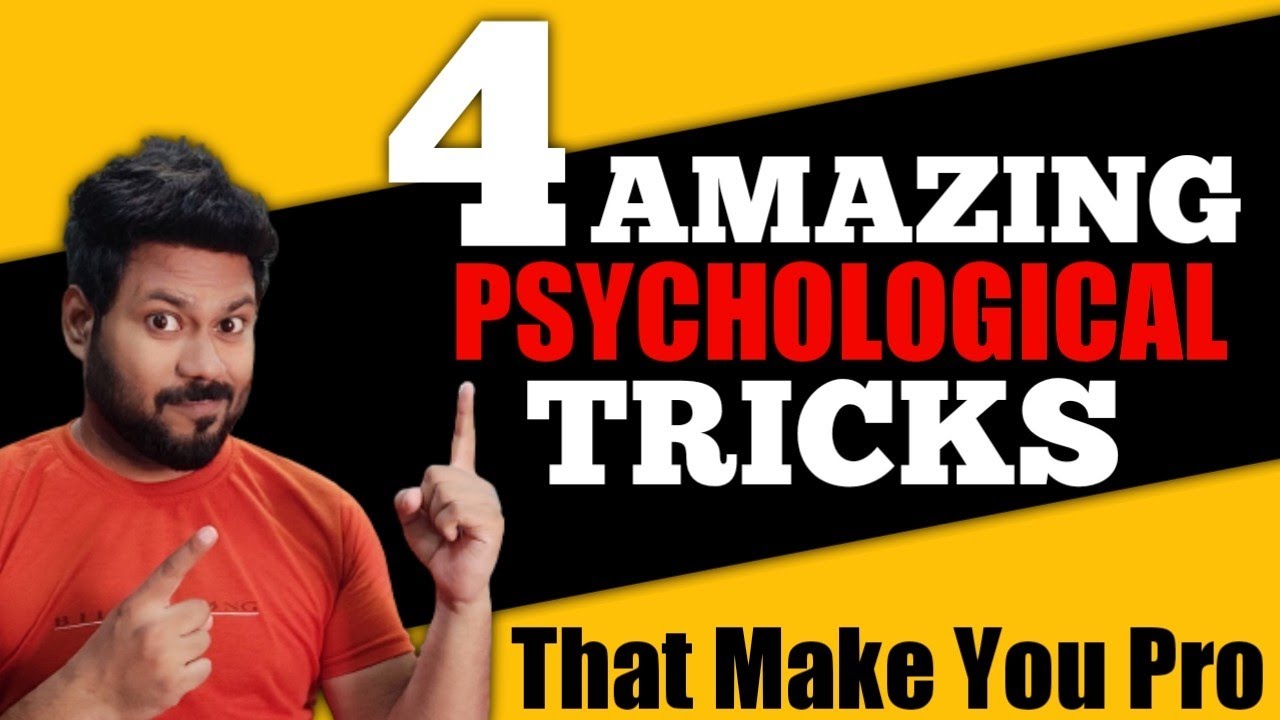 4 Amazing Psychological Tricks That Make You Pro | Sidmania Edutech ...