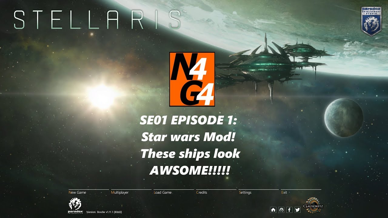Stellaris Star Wars Mod SE01 EP01 These ships are amazing! - YouTube