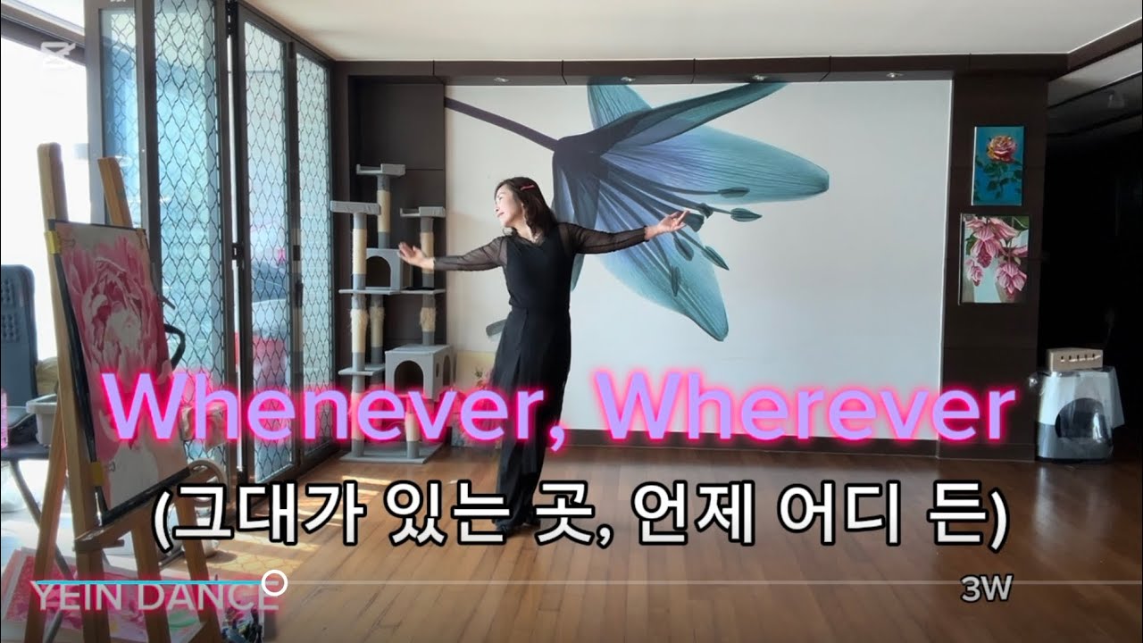 Whenever, Wherever (그대가 있는 곳, 언제 어디 든) - Line Dance / Beginner / Monica ...