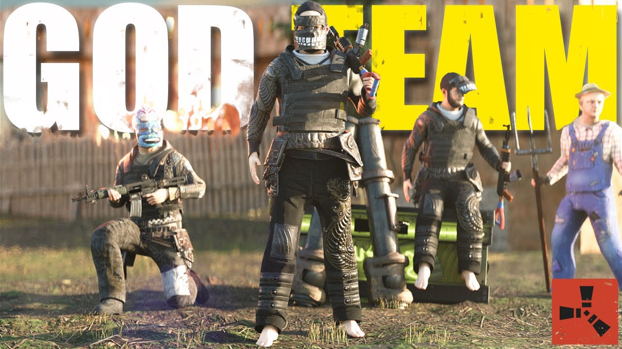 How my GOD Team ONLINE RAIDS everyone on FORCE WIPE - Rust - YouTube