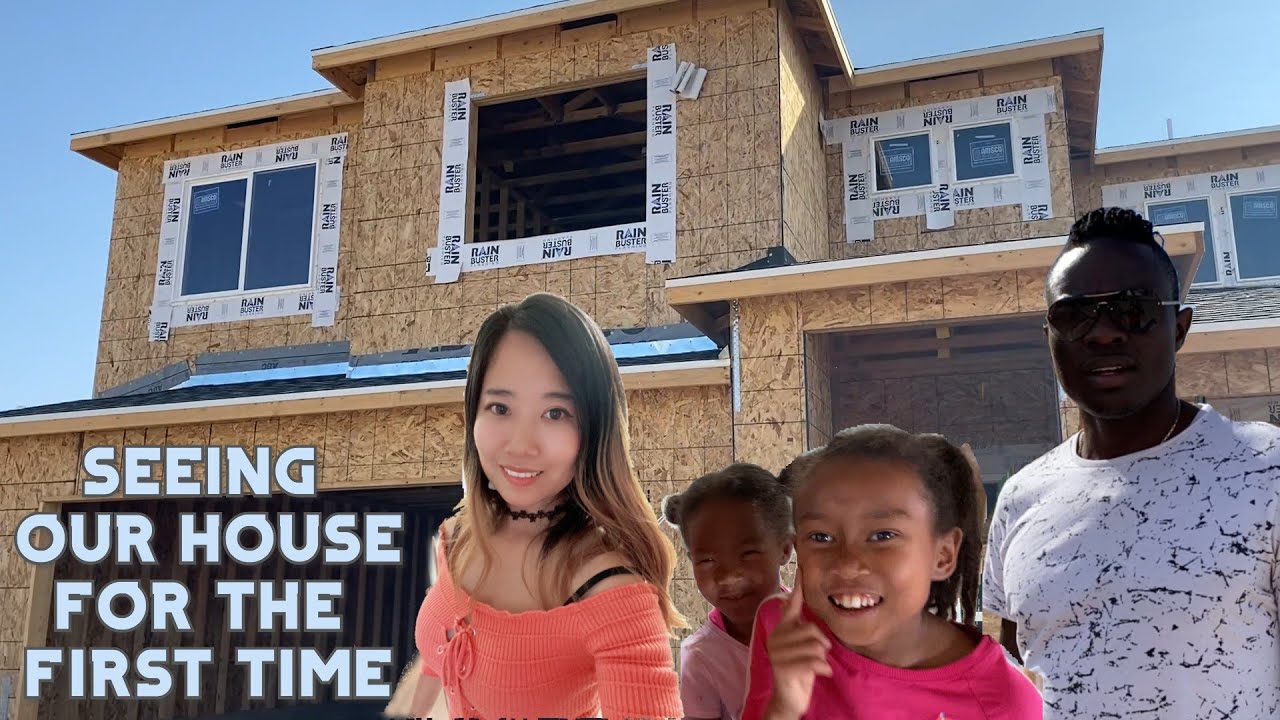 We Are Building Our House! Seeing Our House For The First Time - YouTube