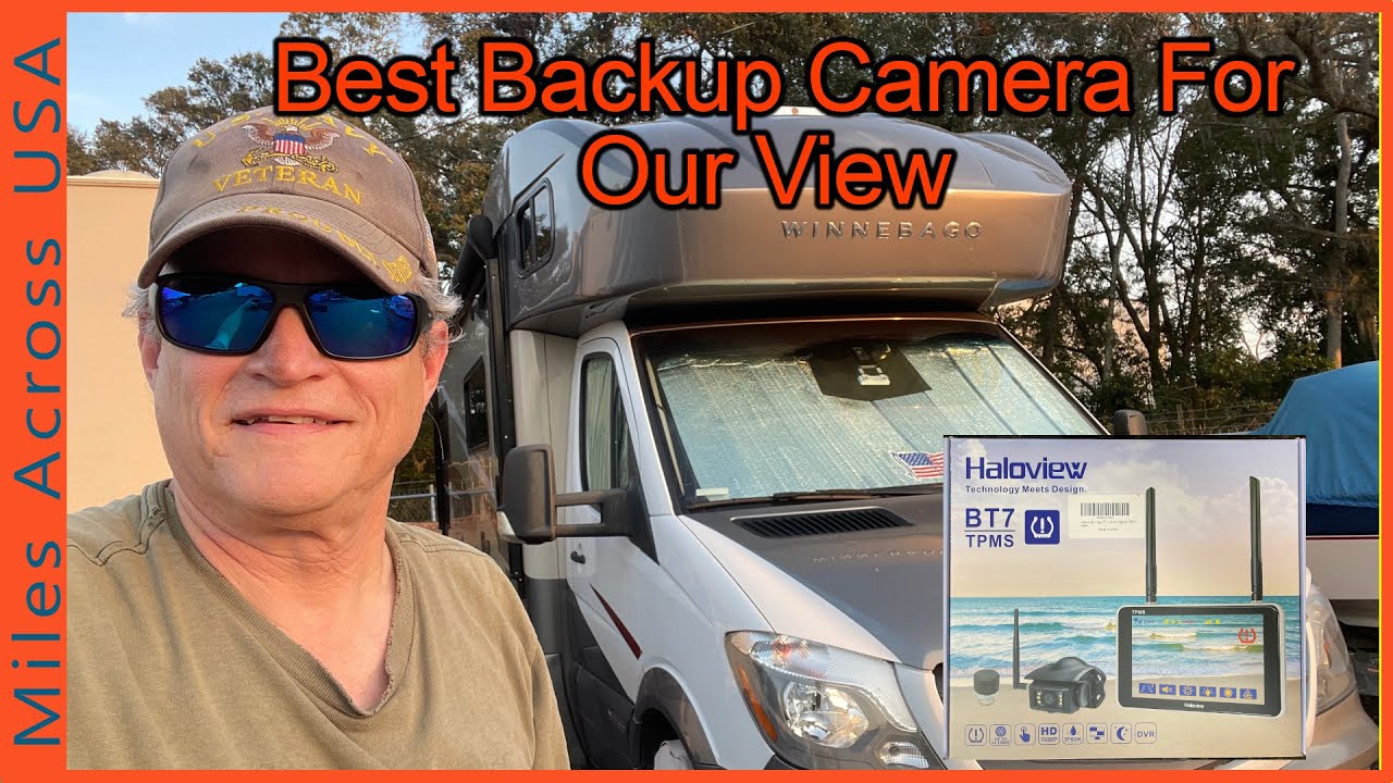 The Best RV Backup Camera - Haloview BT7 with TPMS and Touch Screen ...