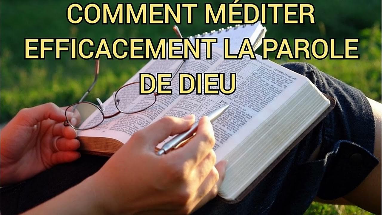 COMMENT MÉDITER EFFICACEMENT LA PAROLE DE DIEU | ÉDIFICATION | Yves Toko - YouTube