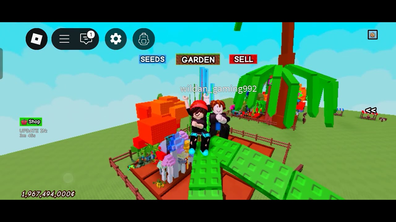joget bareng Ade #roblox #growagarden - YouTube
