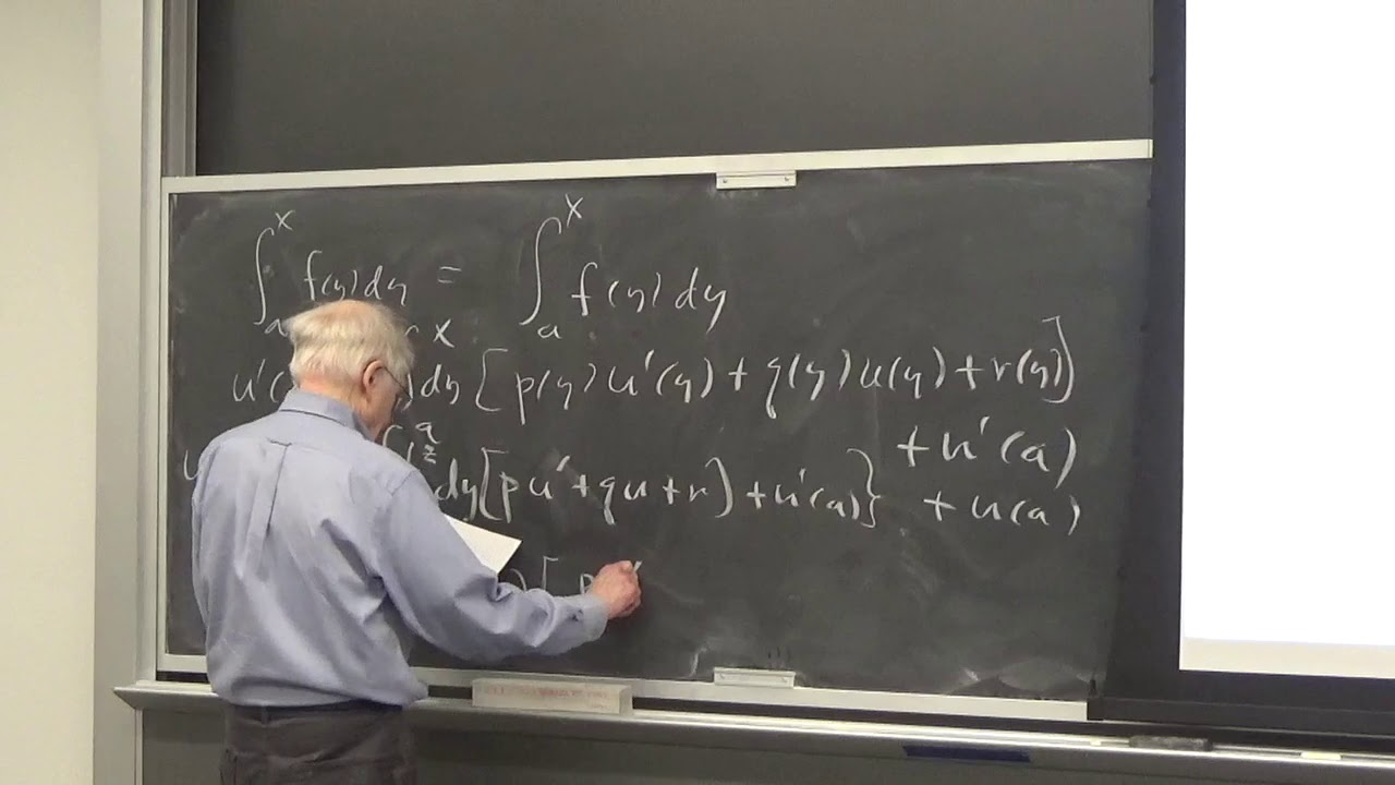 Lecture of November 19, 2019: Methods of Theoretical Physics I at UNM ...
