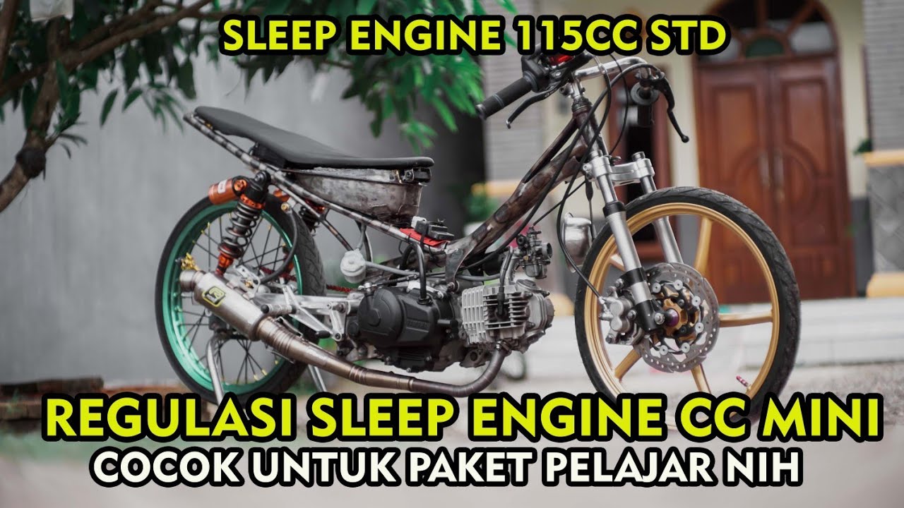 SLEEP ENGINE CC MINI 115std ( Bahas Regulasi ) Cocok untuk dompet tipis ...