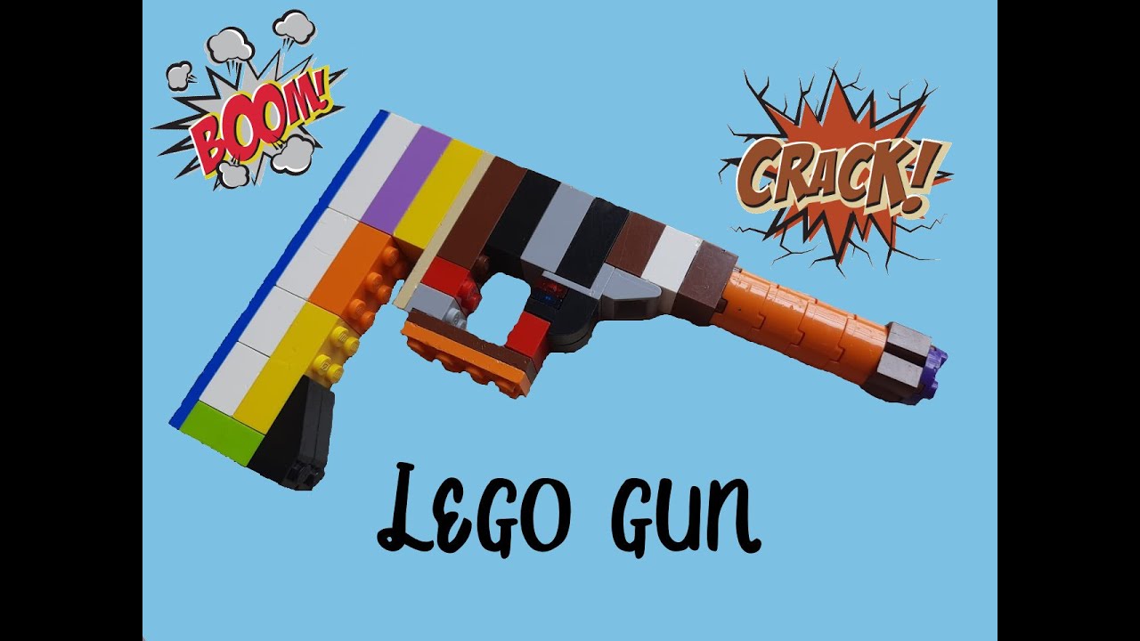 Lego Classic 10715 Gun - Making of Lego Classic Pistol Gun "How To ...