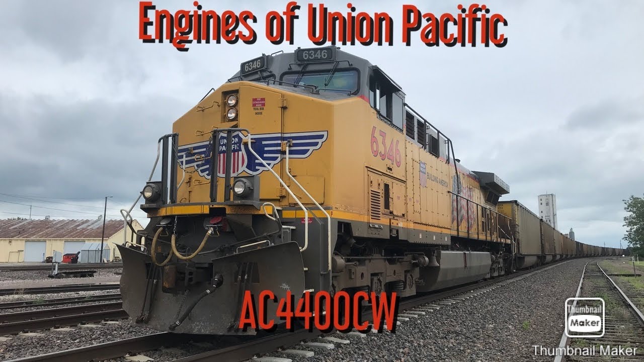 Engines of UP- AC44CW - YouTube