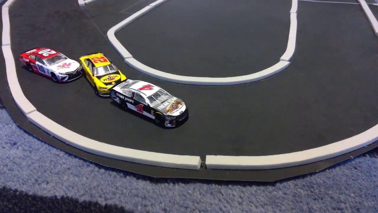NASCAR Stop Motion Crashes - YouTube
