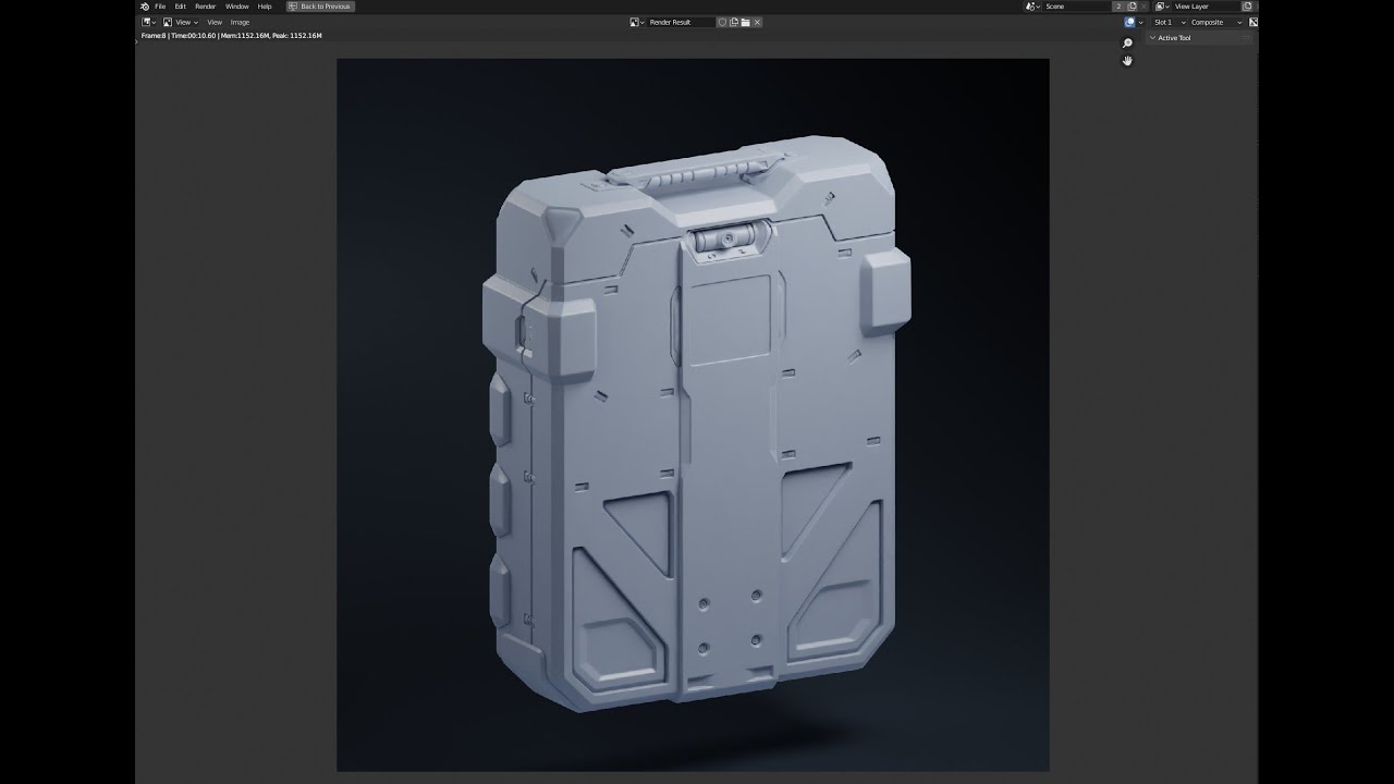 Fast clay render in Blender - YouTube