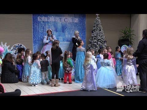 Frozen Royalty Kickoff Holiday at Birchwood Mall - YouTube