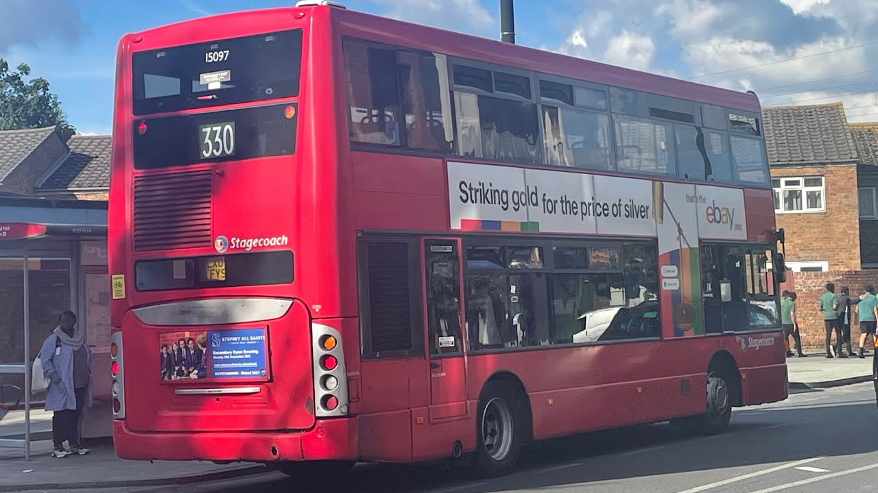 London Bus Vlog #272: Afternoon Crowd In A Scania | Route 330 (15097 ...