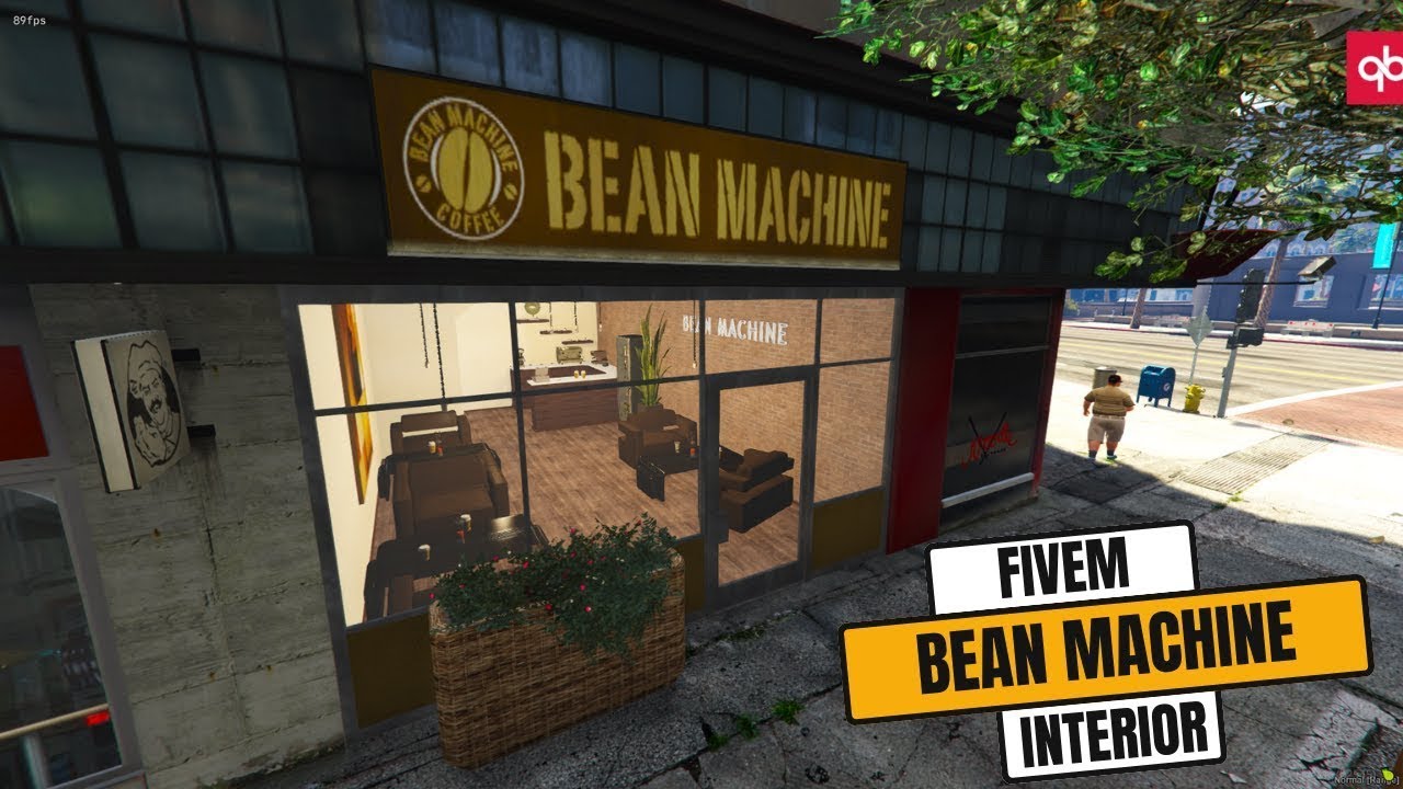 [MLO] FiveM Bean Machine Interior | Custom FiveM Coffee Shop Map - YouTube