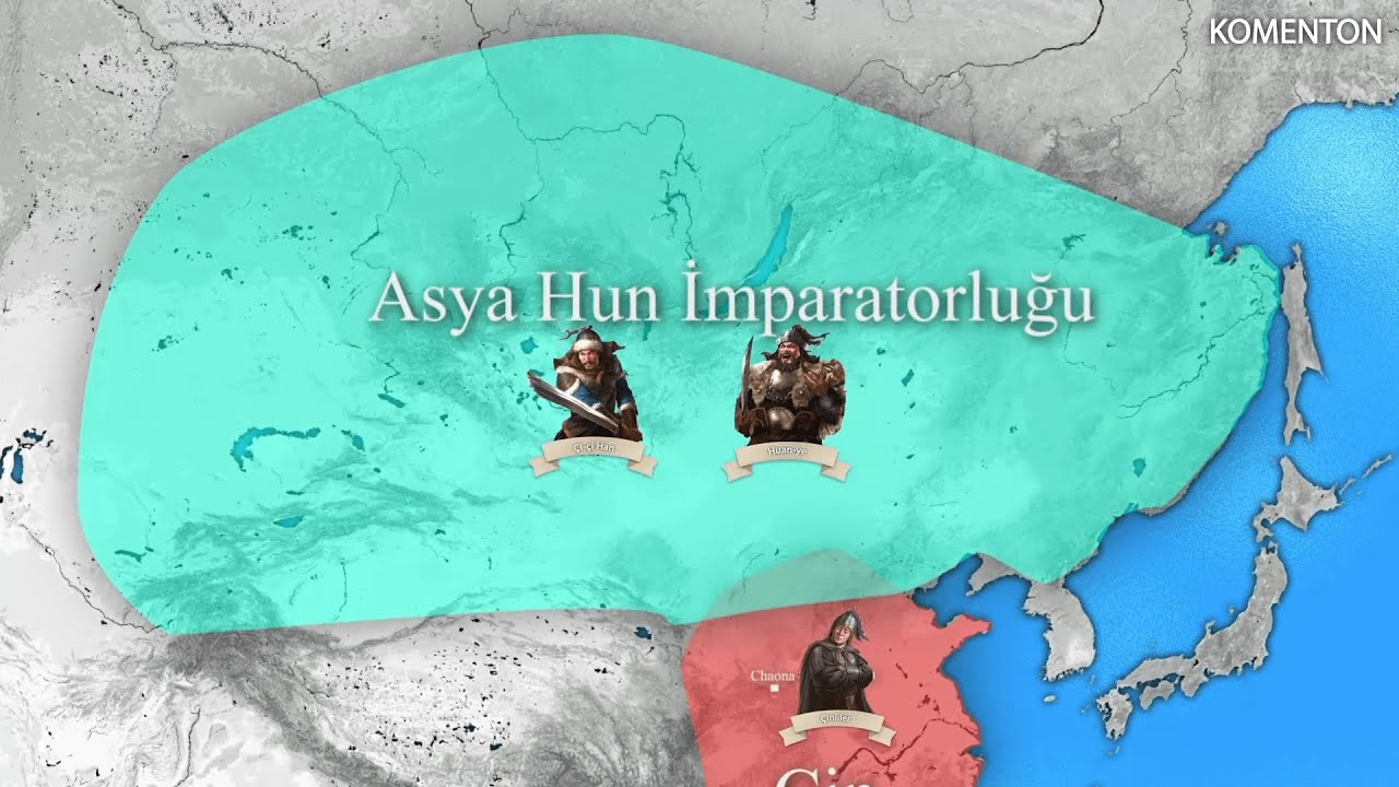 Asya Hun İmparatorluğu ve Batı Hun Tüm Tarih TEK PARÇA - Komenton - YouTube