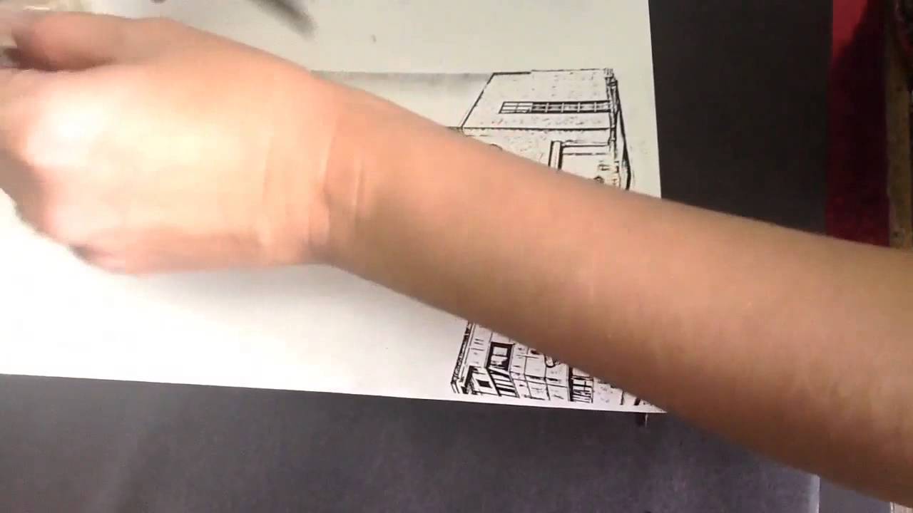 Drawing lesson. The built environment. - YouTube