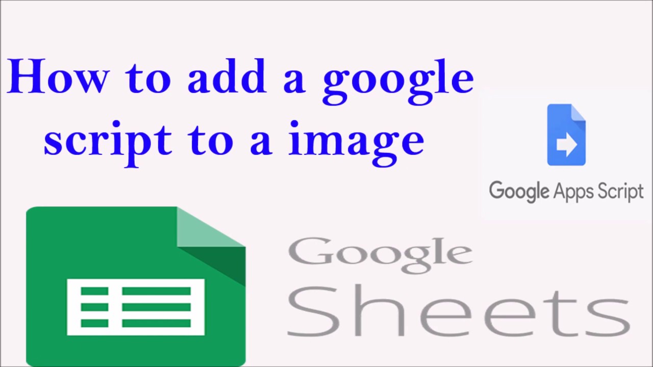 Google Sheet Script YouTube Google Sheet Script YouTube