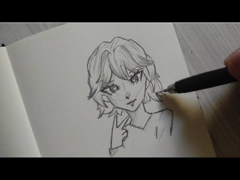 Girl Drawing Practice - YouTube