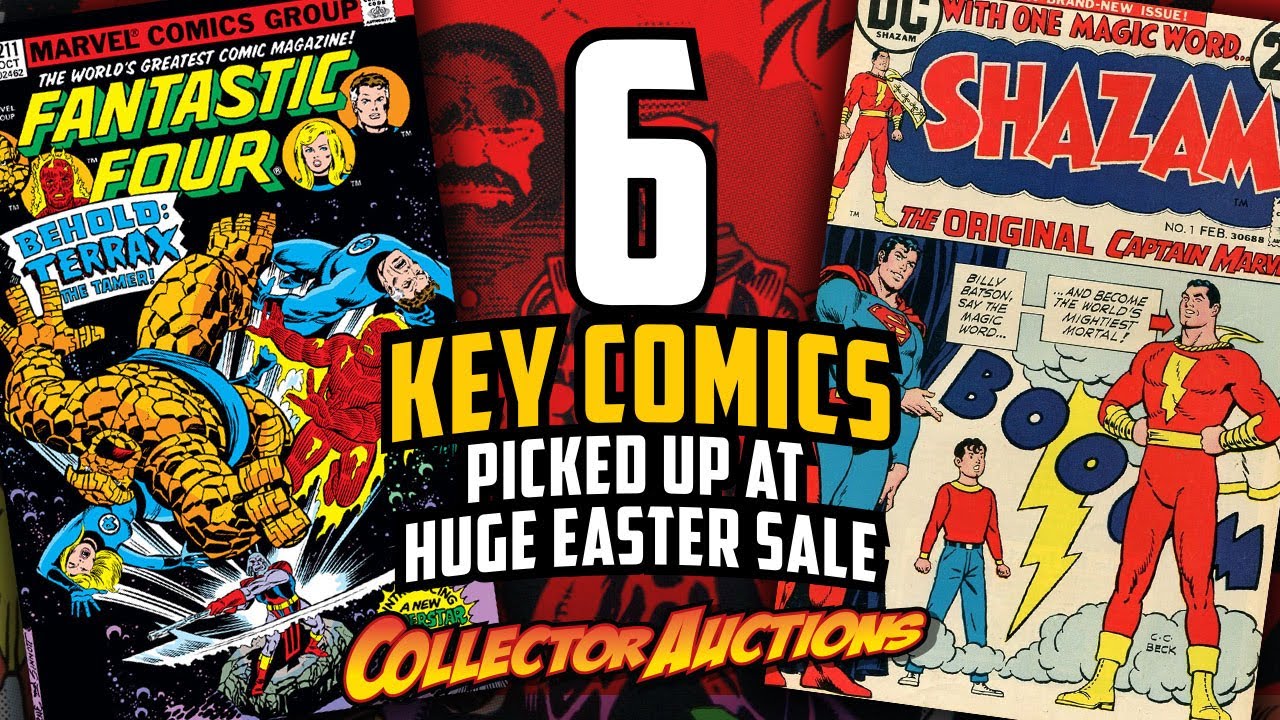 6 Key Comic Comics Picked Up From Big Easter Sale + Bonus Books: Ep ...