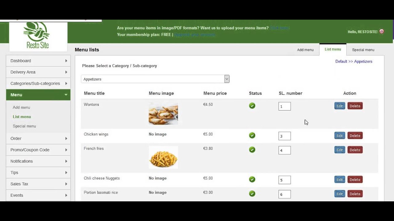 Going through with Restaurant Owner Dashboard. - YouTube