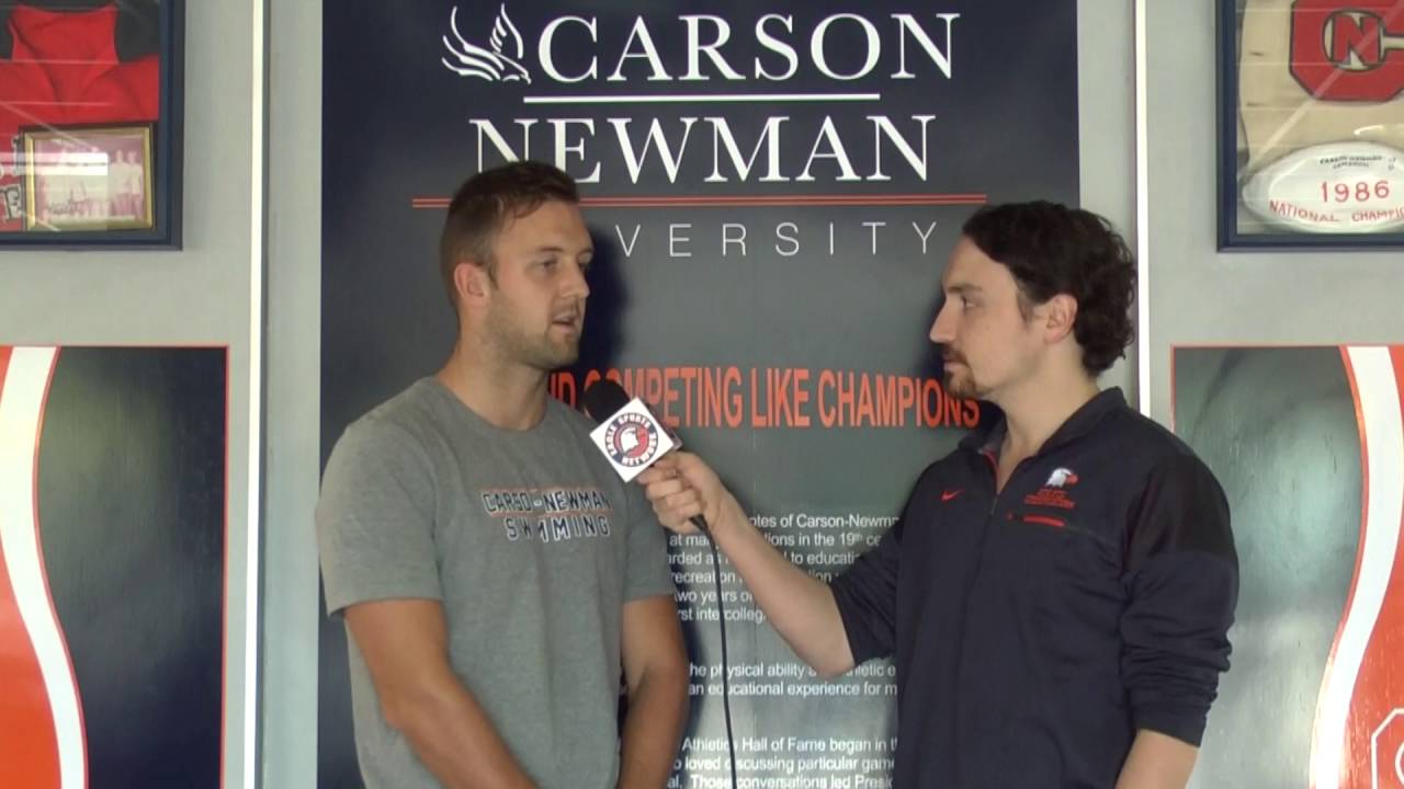 Carson-Newman Swimming: Jordan Taylor Interview 10-13-2016 - YouTube