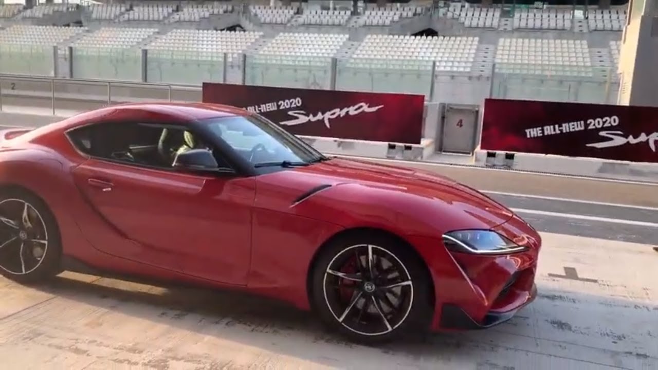 E2. We were invited to drive the 2020 Supra on the track! - YouTube