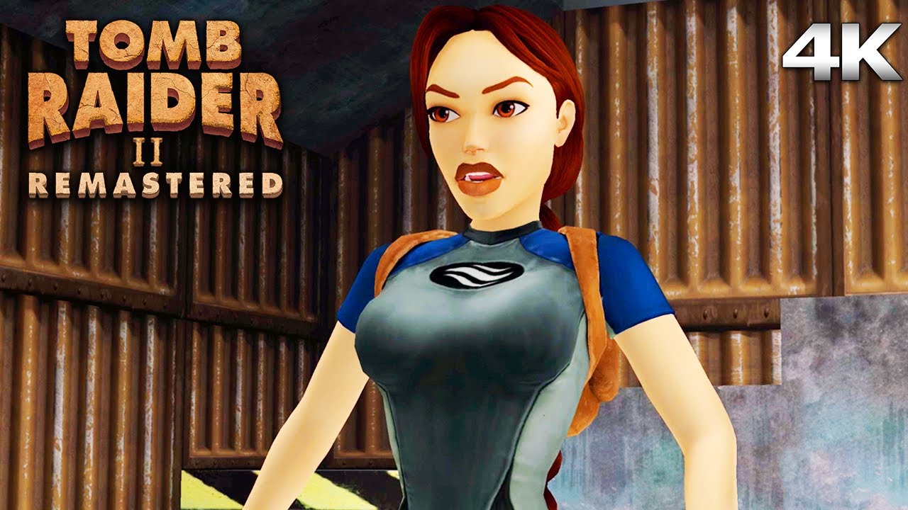 TOMB RAIDER 2 REMASTERED All Cutscenes (Full Game Movie) 4K 60FPS Ultra ...