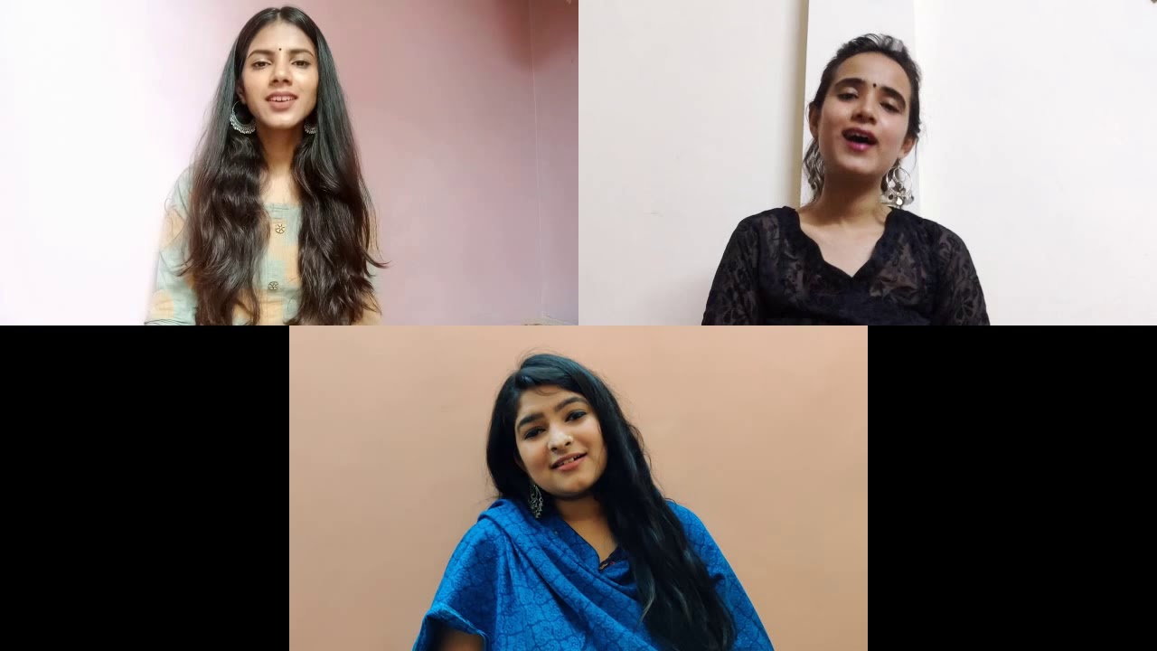 Nazm Nazm Cover Song | Online Lock down Collaboration | Ft. Pooja ...