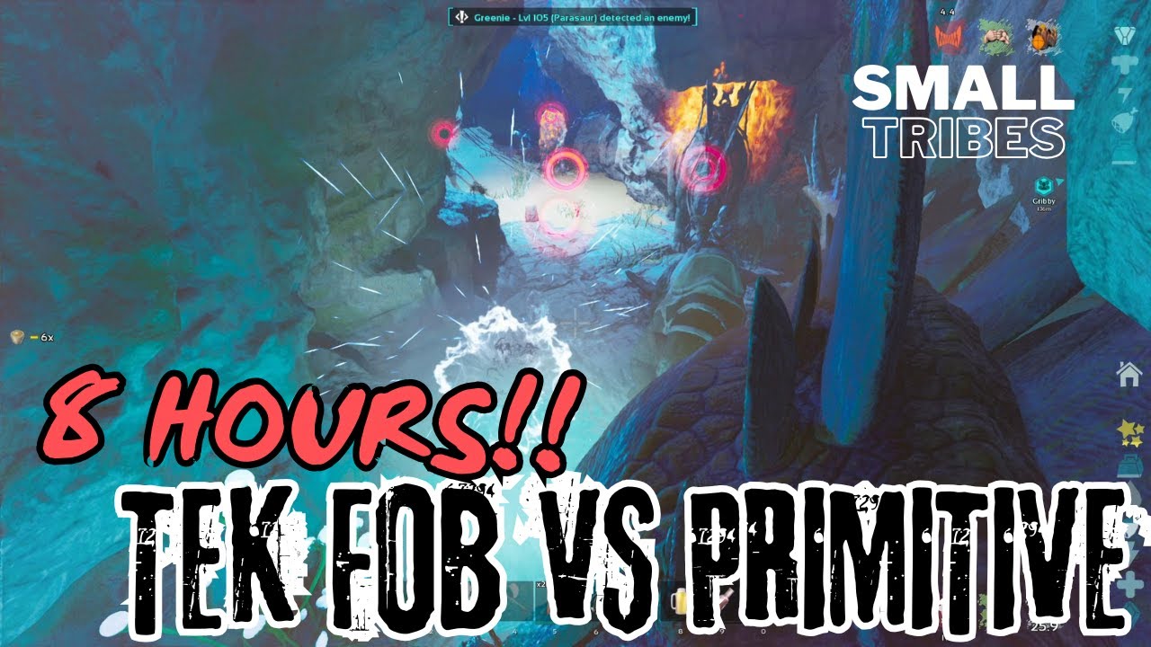 8 Hour TEK FOB From Snow North! LAST EPISODE Before Transfers!- ARK ...