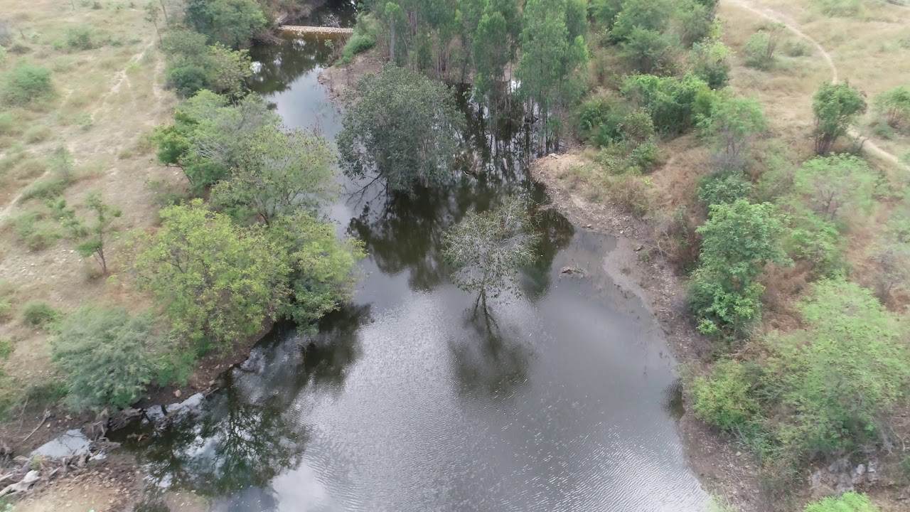 The check dam was successfully built in the village of Gowdahalli ...