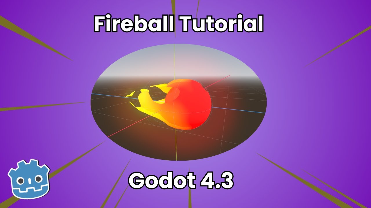 Godot Fireball 3D tutorial - YouTube