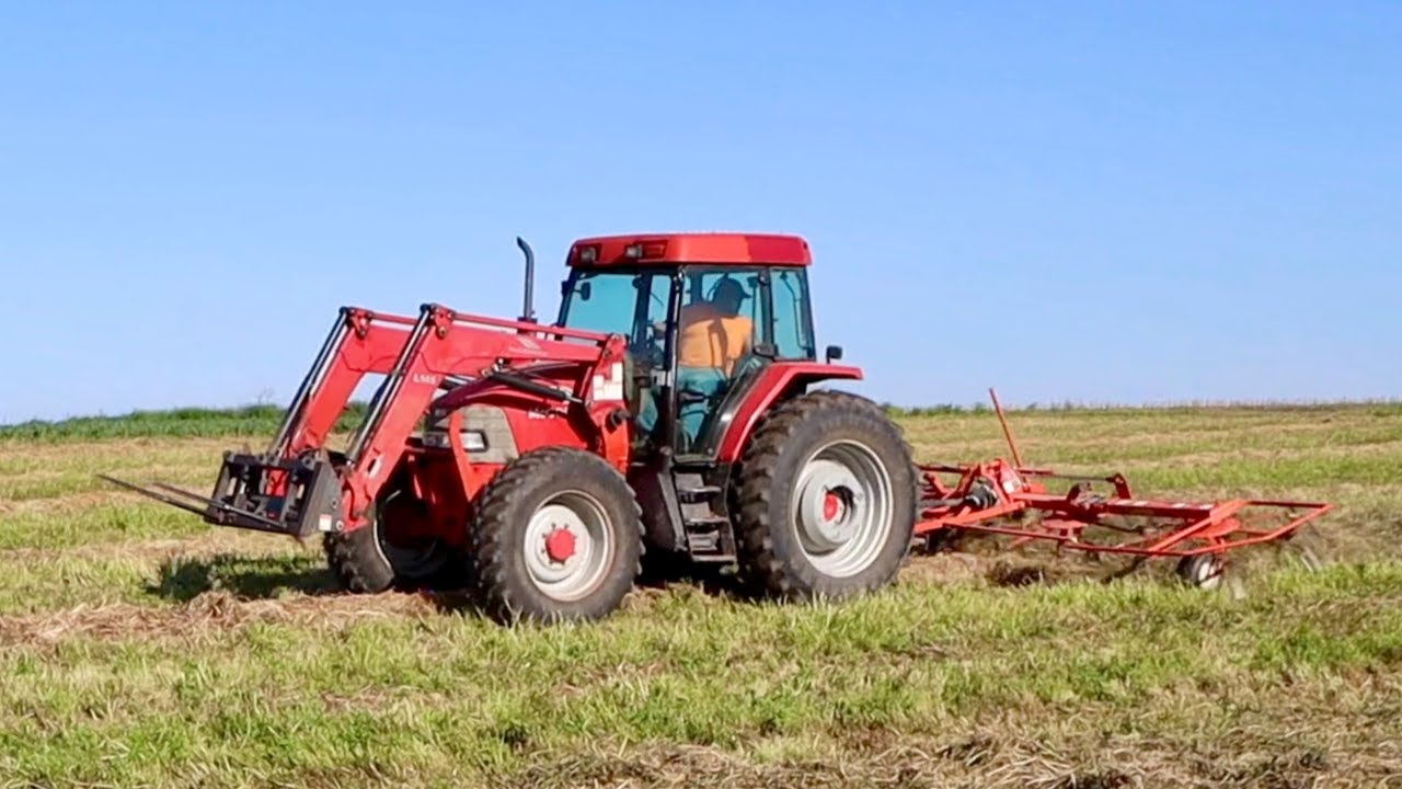 How To Salvage A Ruined Hay Field - YouTube