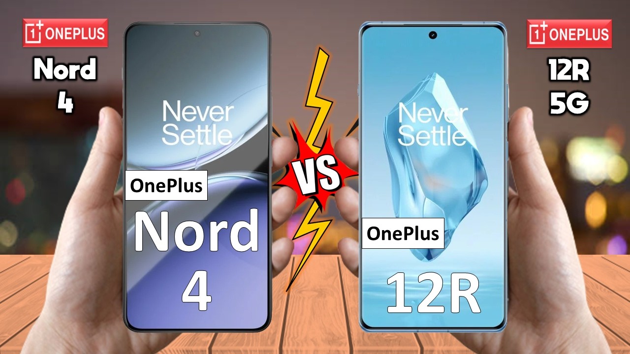 OnePlus Nord 4 Vs OnePlus 12R - Full Comparison 🔥 Techvs - YouTube