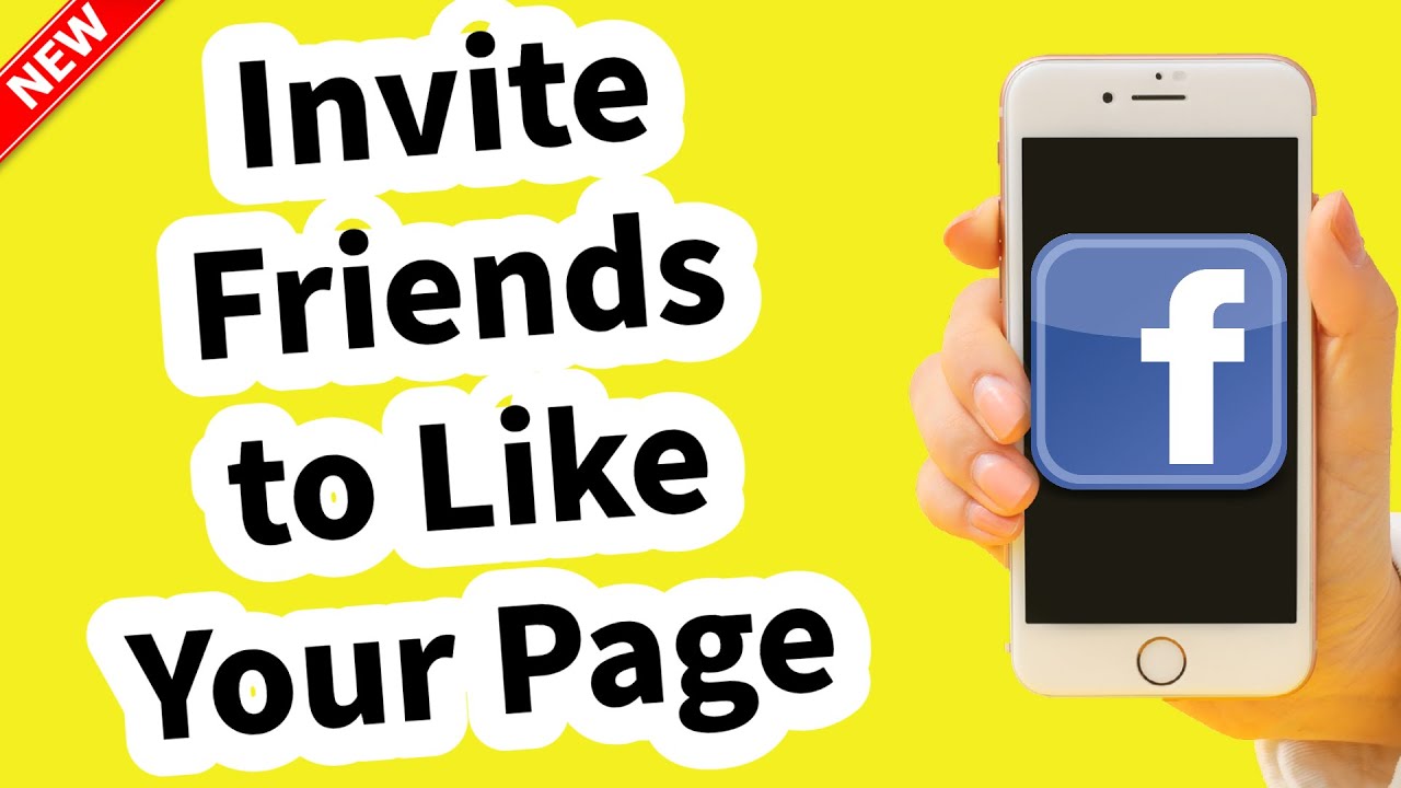 How to Invite Friends to Like a Facebook Page ( Iphone And Android ...