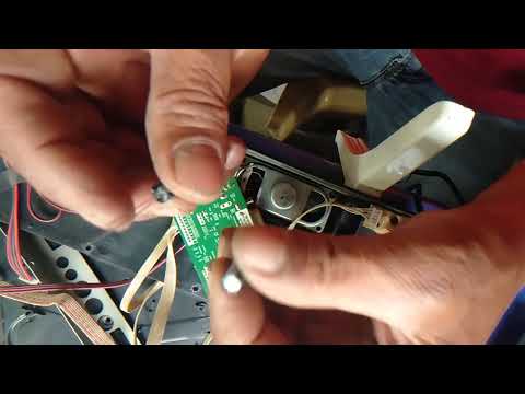 Nova led tv on and off power , and disalign screen repair done - YouTube