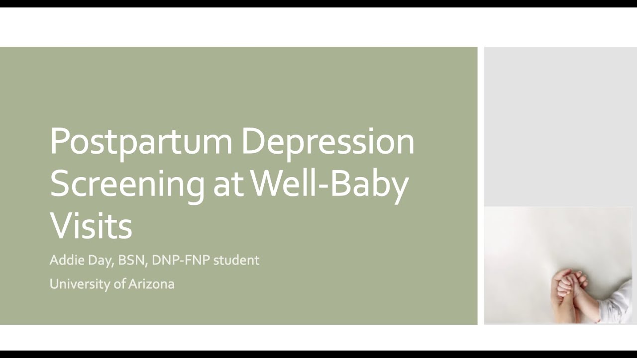 Healthcare Professional Education on Postpartum Depression Screening at ...