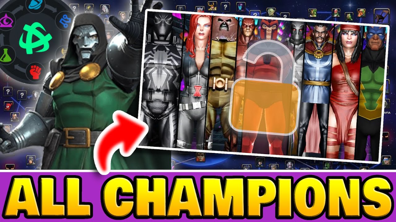 MCOC Promo Code *Unlock ALL Characters* 🔥 Marvel Contest of Champions ...