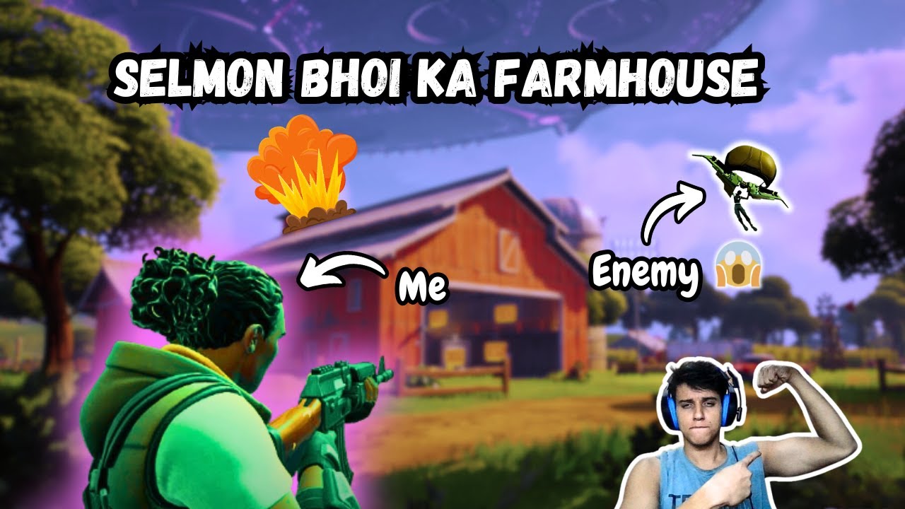 Fortnite Gameplay: Exploring Selmon Bhoi's Farmhouse! 🏠🔥 | HaLfpant ...