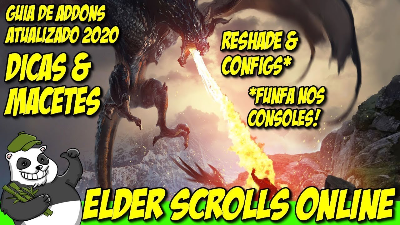 ESO Guia Addons atualizado 2020 - Minion - Reshade e Configs basicas ...
