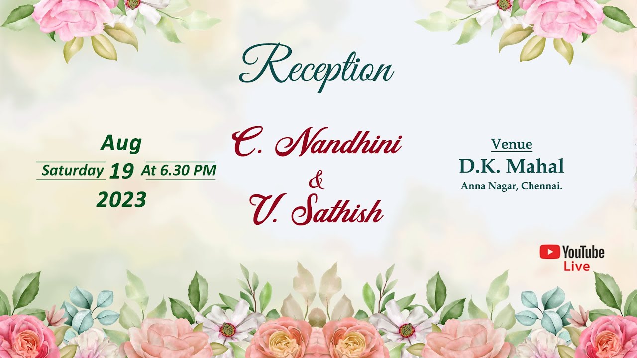 Reception - YouTube