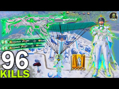96 KILLS!😱NEW BEST X-SUIT GAMEPLAY 🔥Silvanus GAMEPLAY - Pubg Mobile