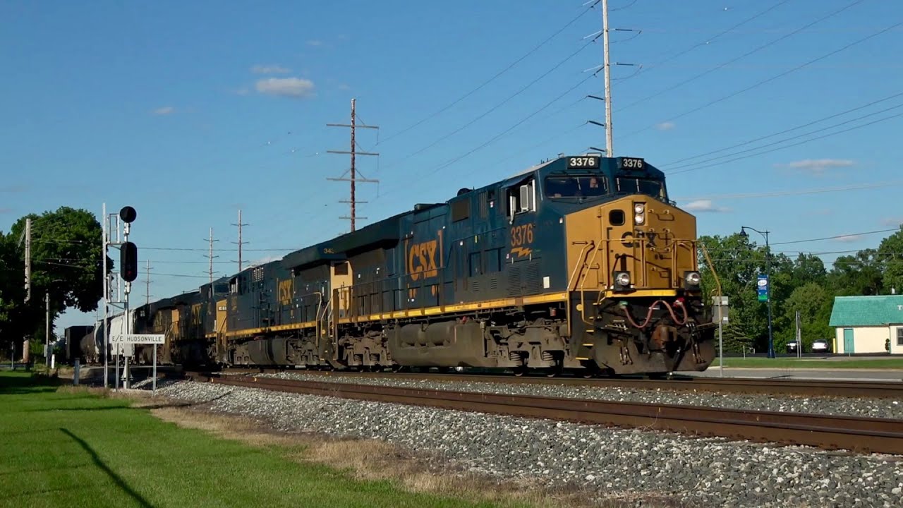 TRRS 526: CSX Q327 Chase through West Michigan - YouTube