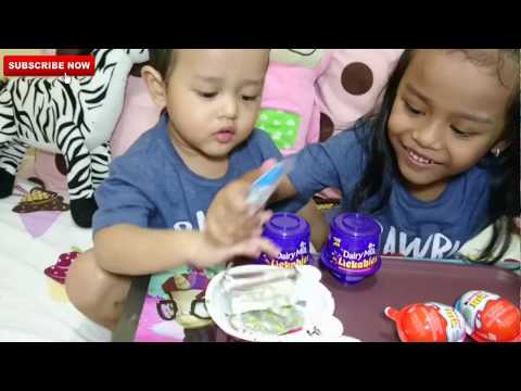 BUKA HADIAH TERSEMBUNYI DARI KINDER JOY DAN COKLAT CADBURY DAIRY MILK