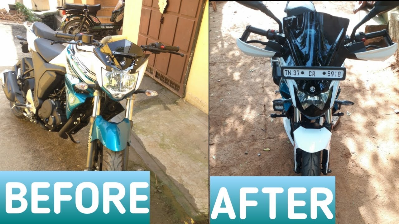 Fz version 2 modified | fz v2 modified in tamil | yamaha fz v2 modified ...