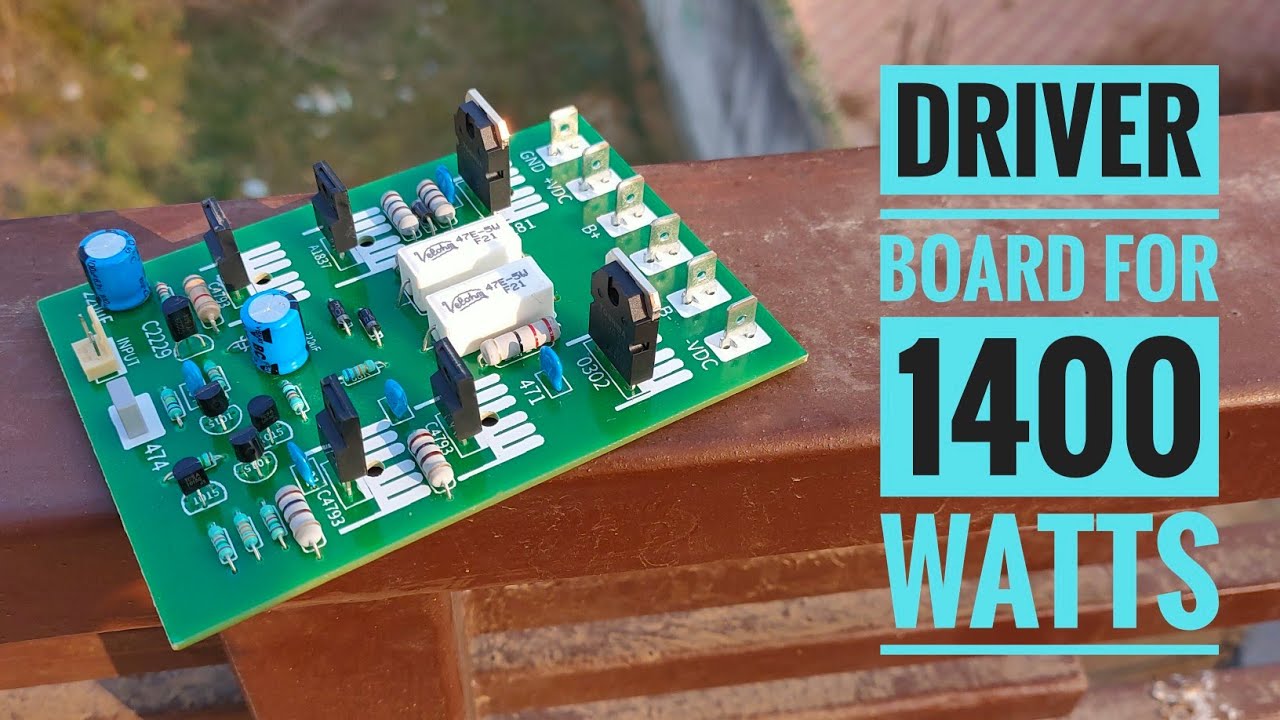 1400 watt Heavy Driver Board | Driver Board for 1000w, 1200w, 1400w ...