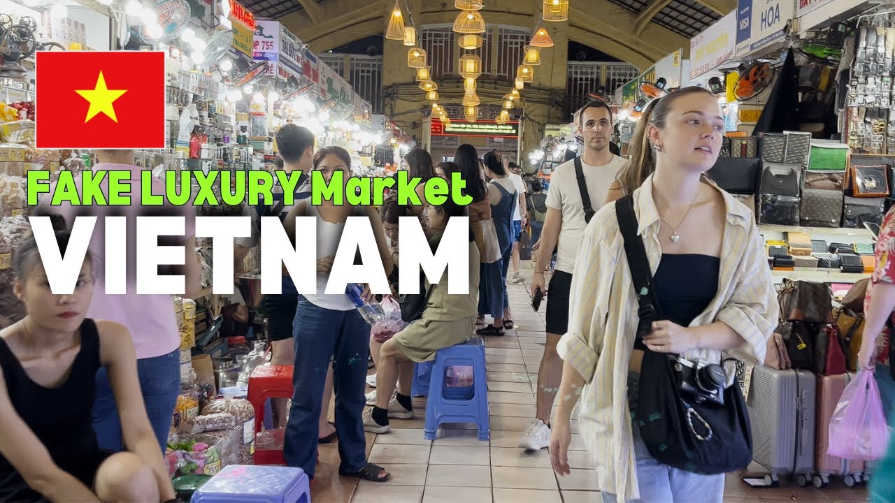 HO CHI MINH CITY'S FAMOUS FAKE BRAND MARKET, VIETNAM 🇻🇳 | WHAT THEY ...