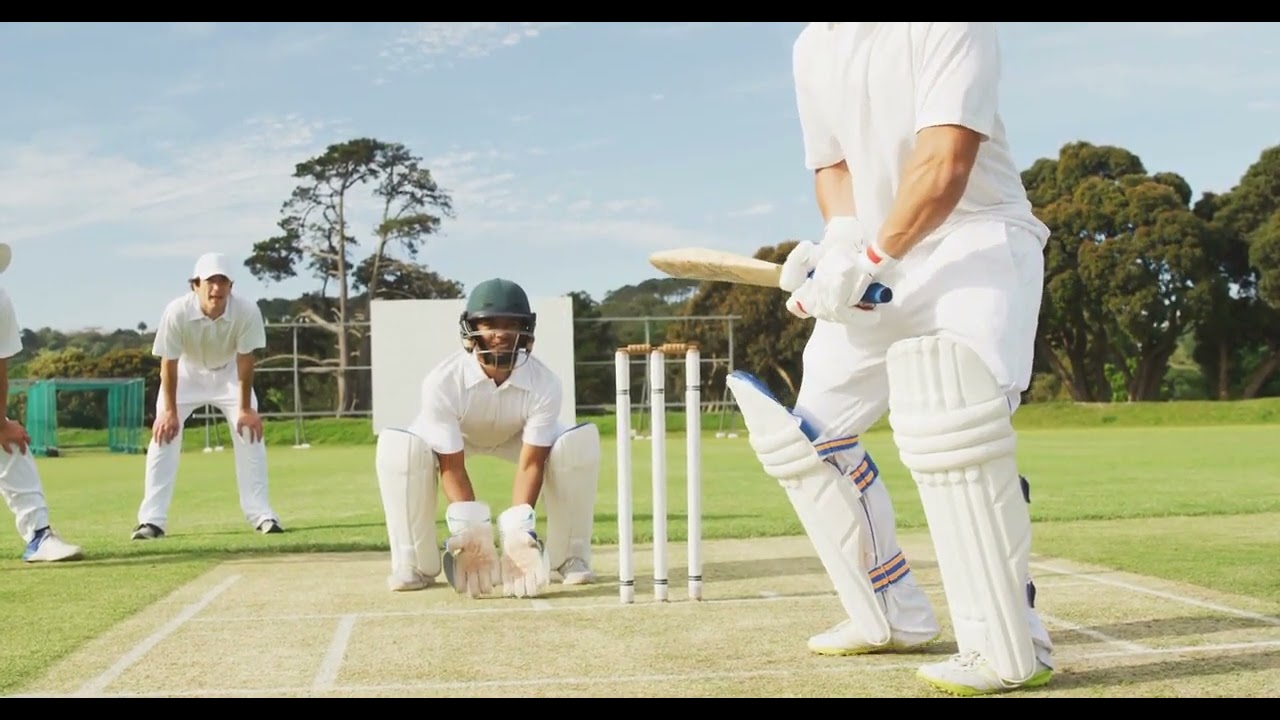 No copyright test cricket match | Red ball cricket | Free stock footage ...