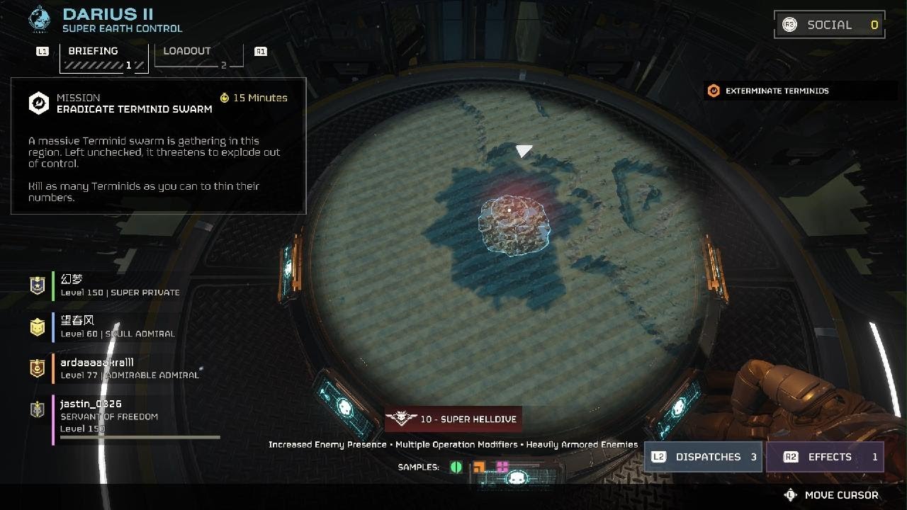 HELLDIVERS 2 Eradicate Terminids at DARIUS II - YouTube