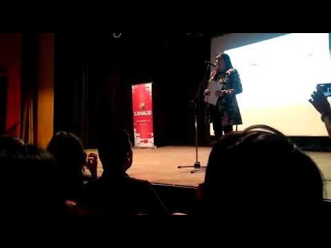 Aymará Rovera , directora y autora de Aime en el lanzamiento de Fiake ...
